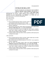 Contrato de Noviazgo: Términos y Cláusulas | PDF | Estilo de vida