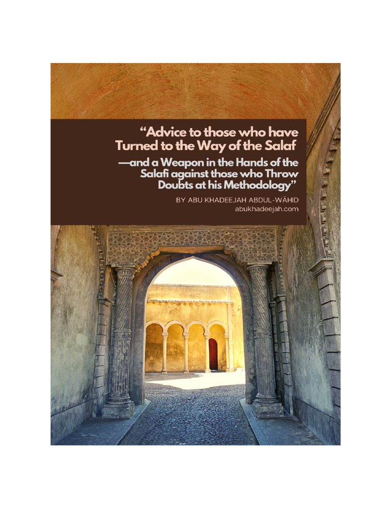 Guidance for Salafi Methodology | PDF