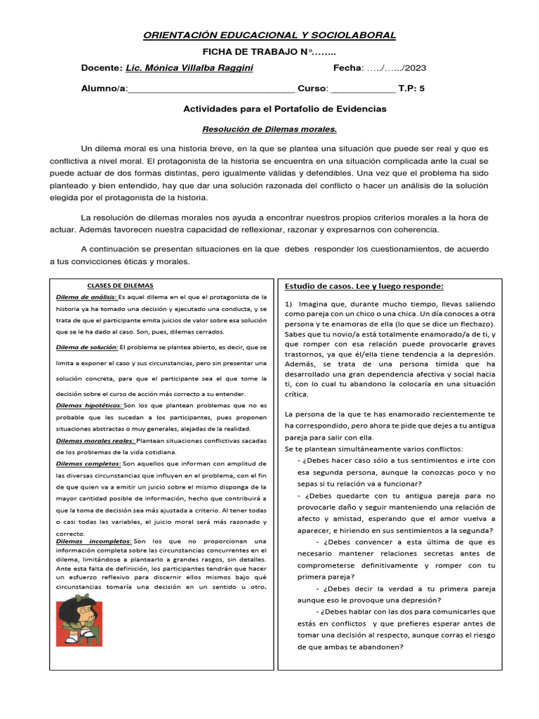 Dilemas Morales Pdf