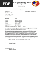 PDF Editable Barangay Assembly TARP 2ND SEM 2022 | PDF