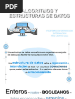 Tipos de Datos Primitivos y No Primitivos | PDF | Tipo de datos | Cola ...