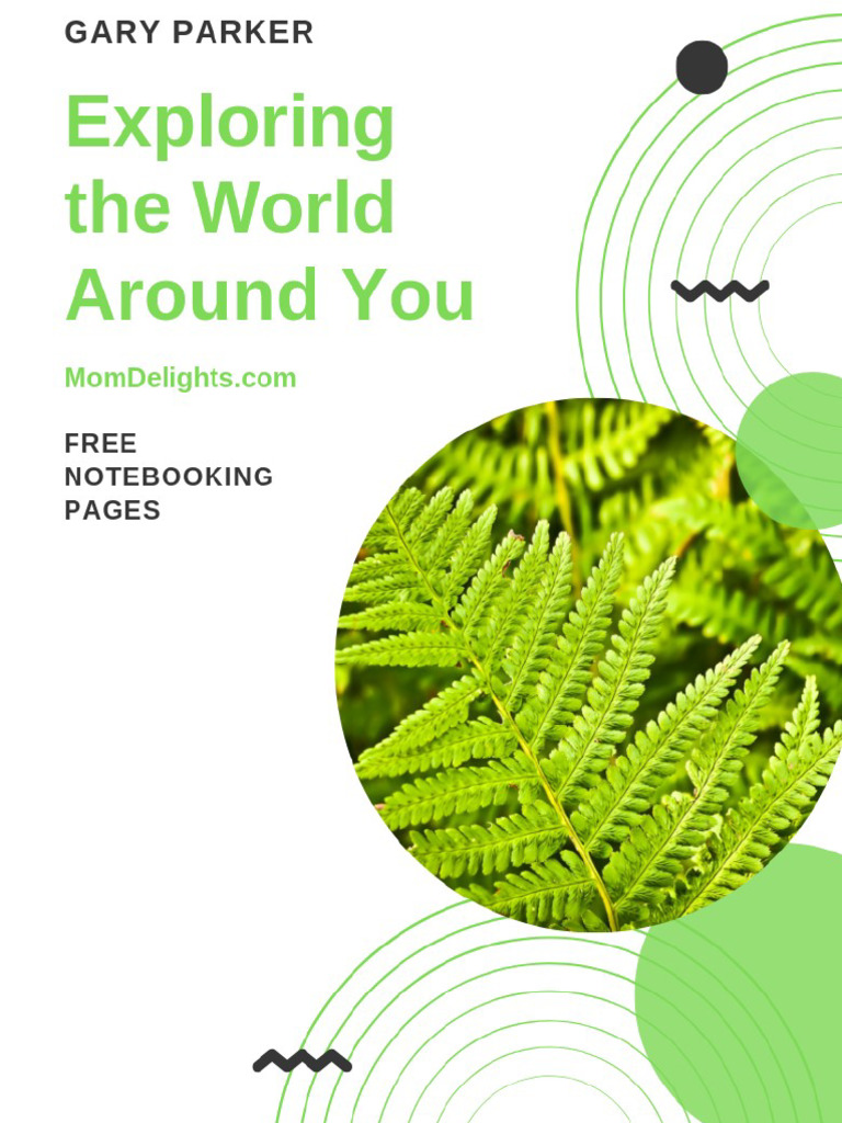 Exploring The World Around You Notebooking Pages | PDF | Ecosystem ...