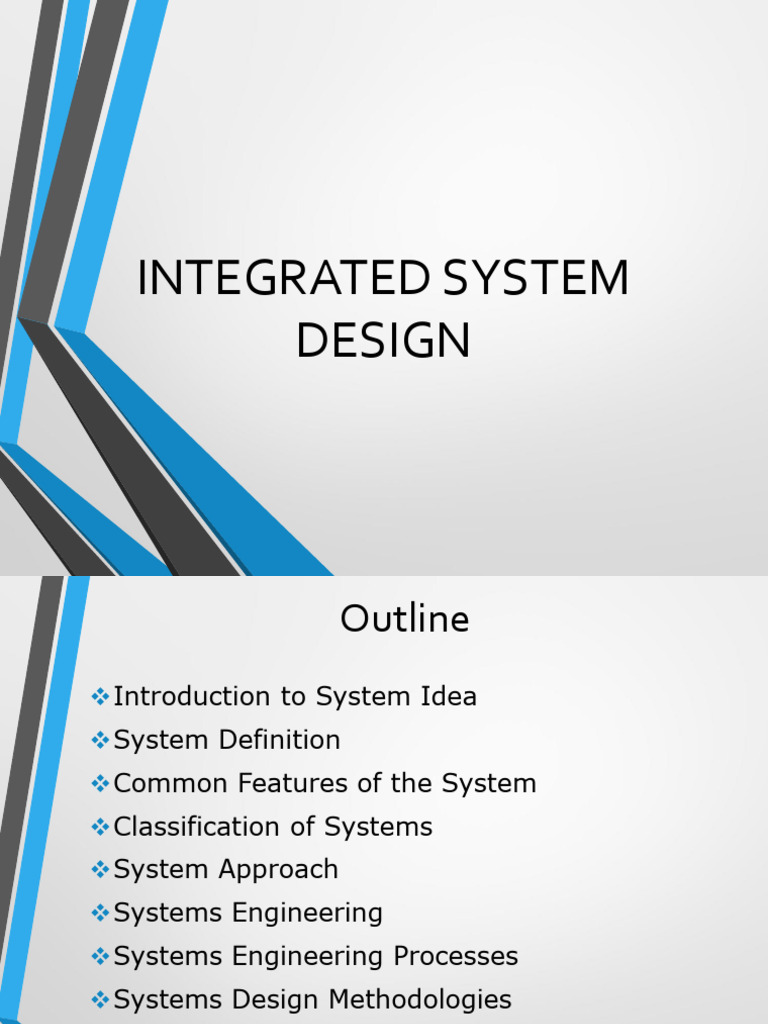 IENG2002 Integrated System Design | PDF