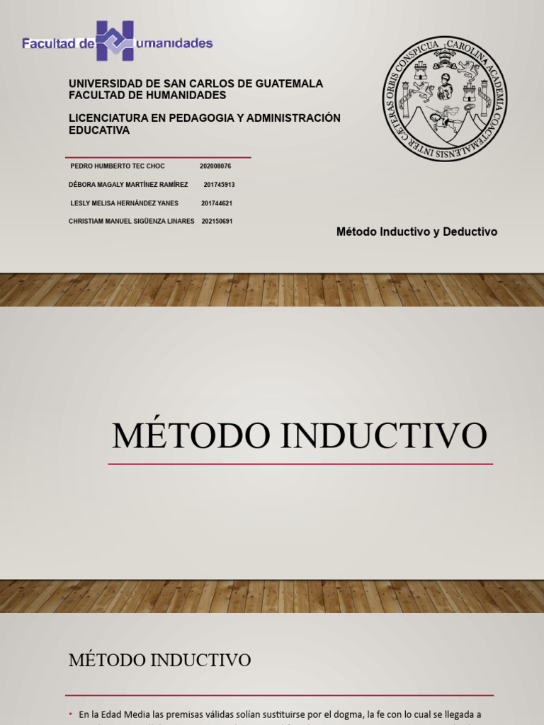 Método Inductivo-1 | PDF