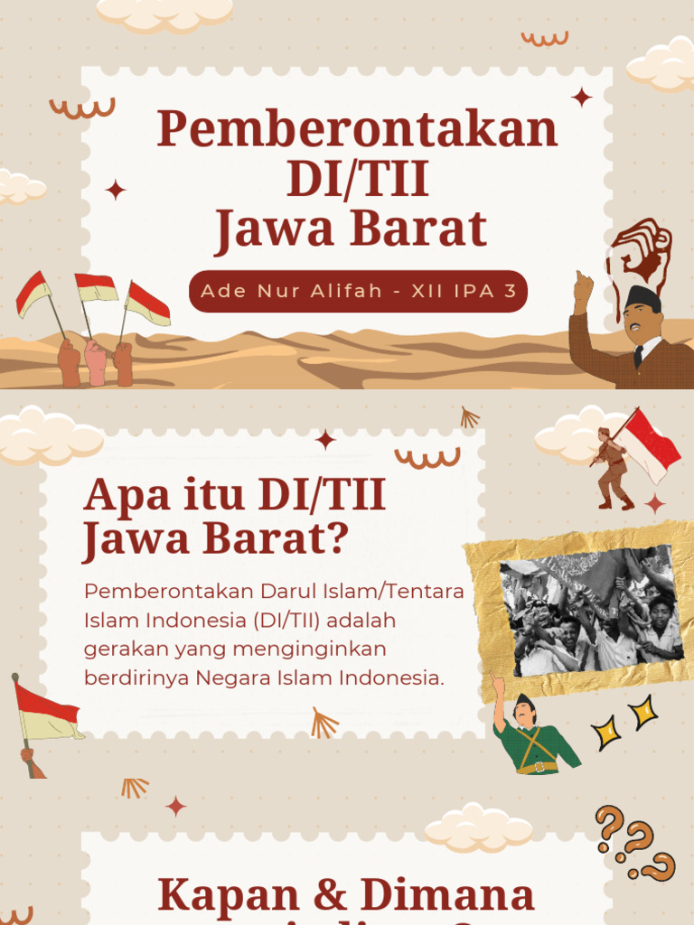 Pemberontakan DI/TII Jawa Barat - Ade Nur Alifah (XII IPA 3) | PDF ...