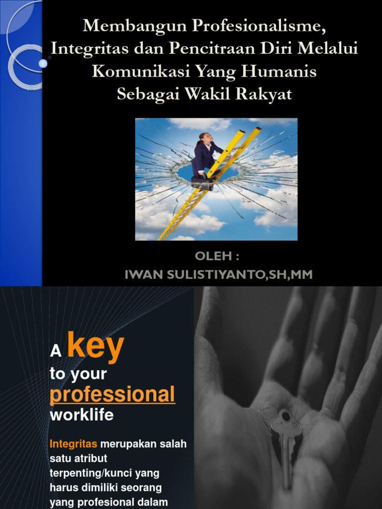 Pencitraan Diri dalam Profesionalisme | PDF