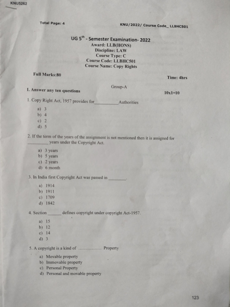 2022 Question Paper | PDF | Crimes | Crime & Violence