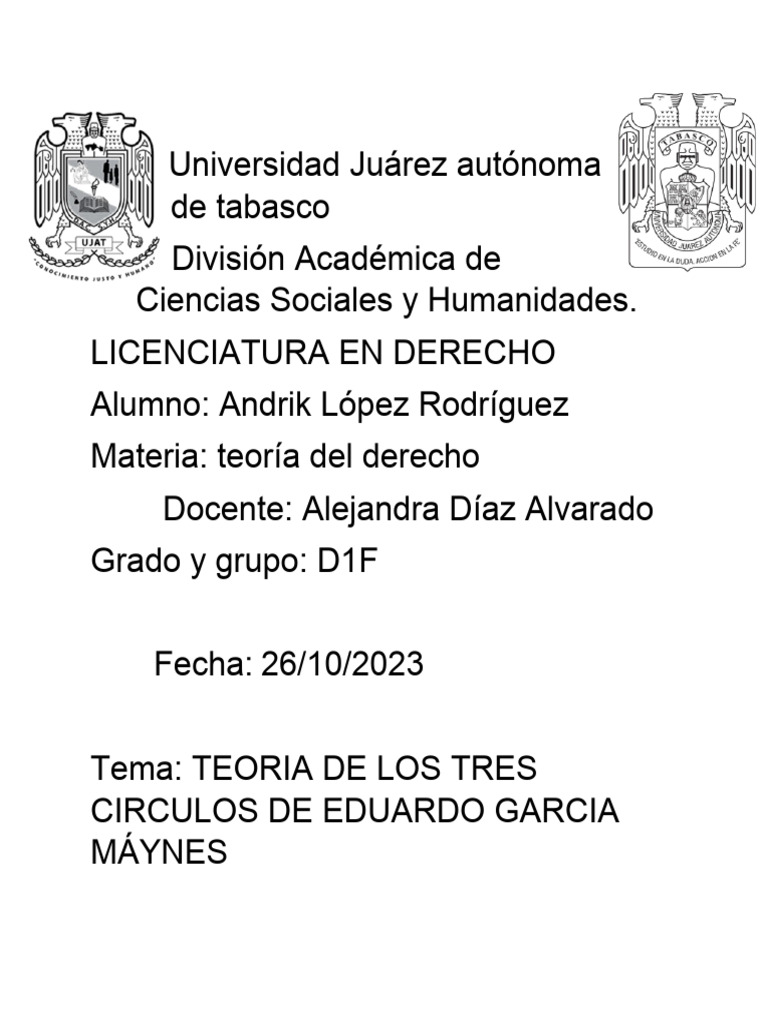 Teoria de Los Tres Circulos de Eduardo G | PDF