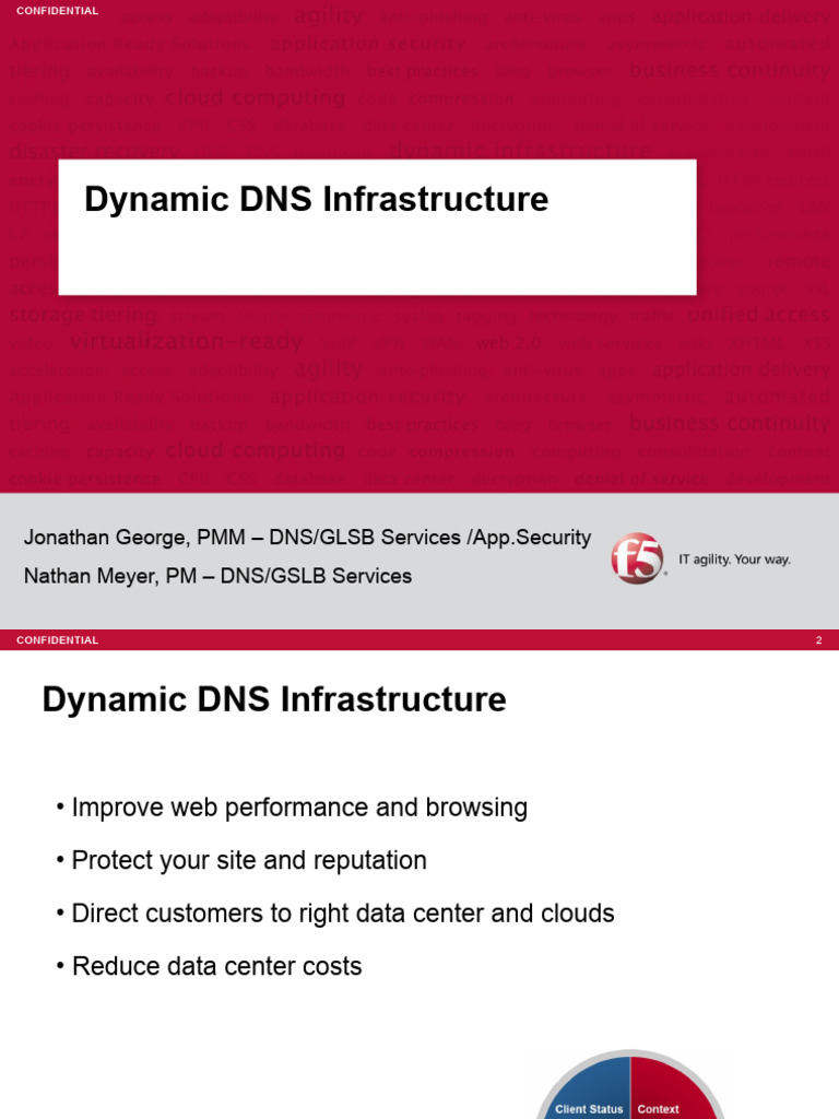 Field Call Dynamic DNS Infrastructure v11.2 (Slides) | PDF | Domain Name System | Computer ...