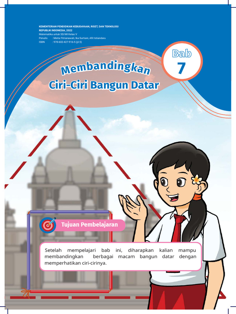 Matematika Bab 7 (Membandingkan Ciri2 Bangun Datar) | PDF