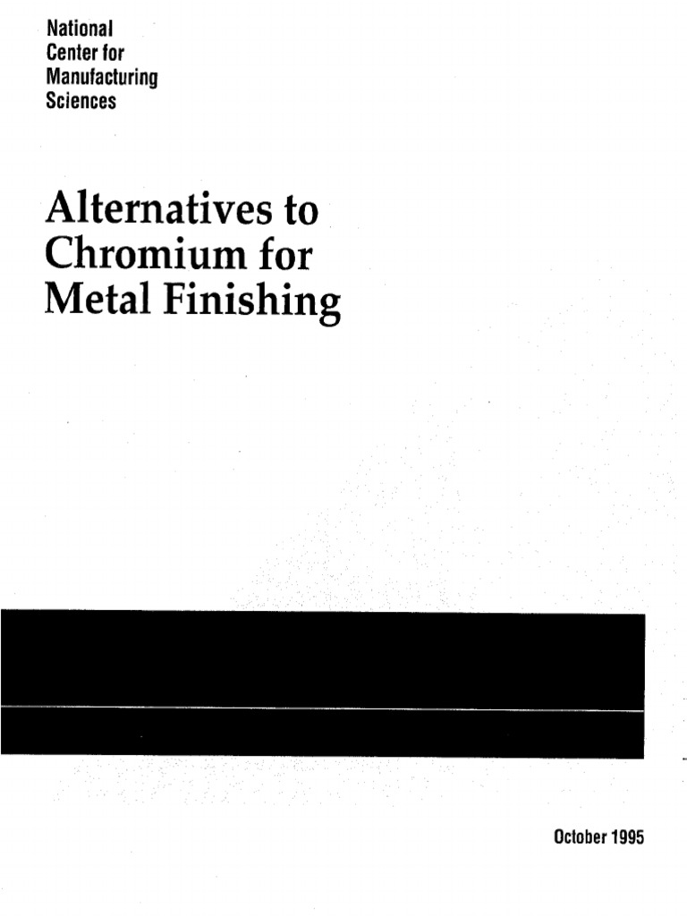 Chome Free Coatingpdf | PDF | Corrosion | Chromium