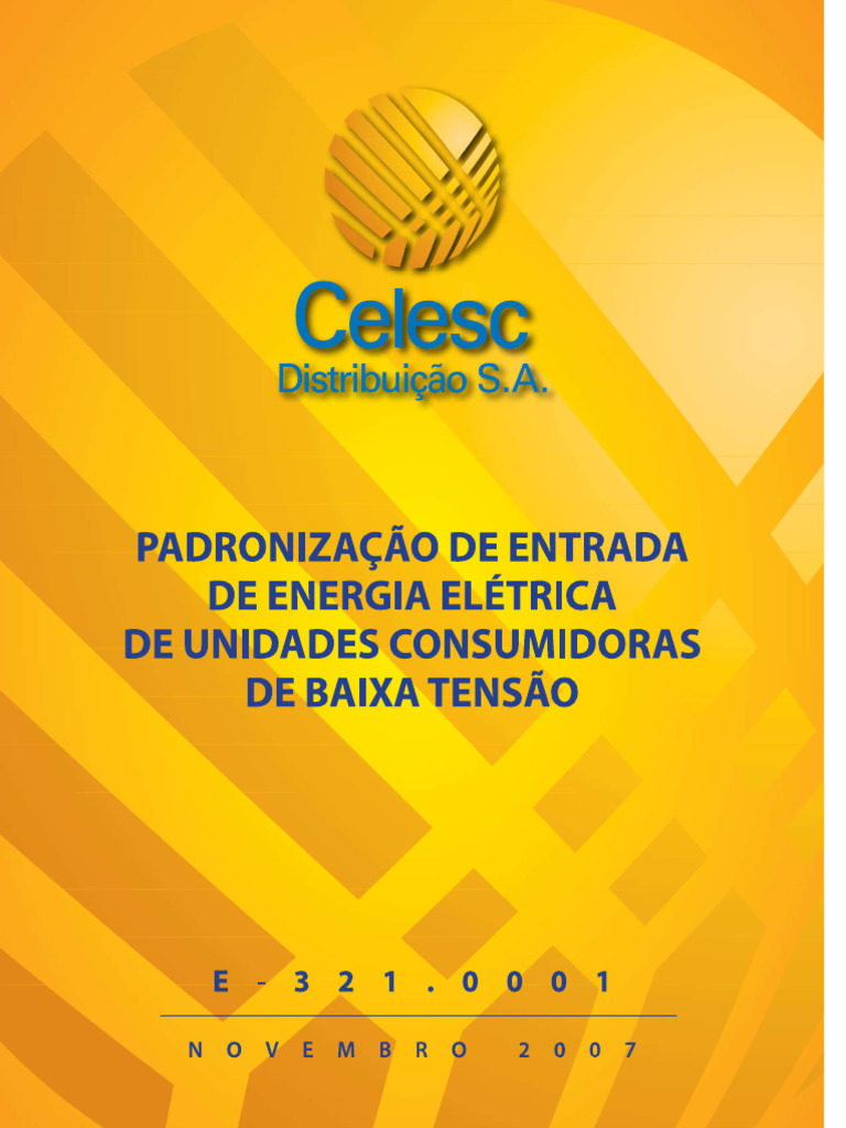 Padronizacao de Entrada de Energia Eletr | PDF