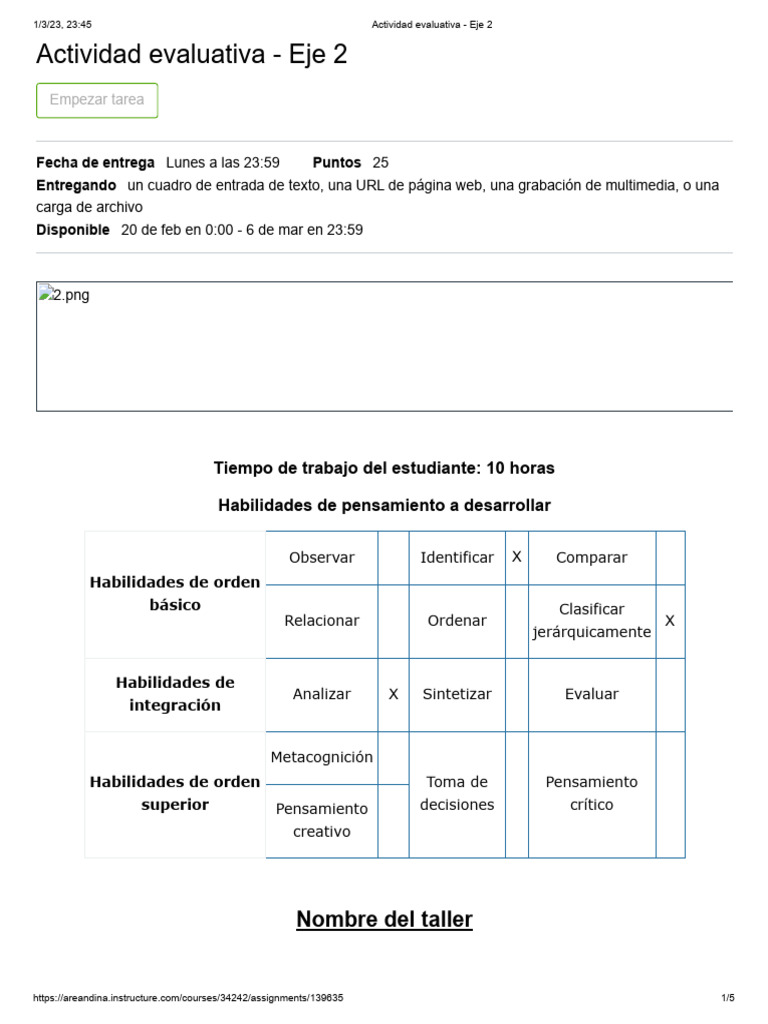 Actividad Evaluativa - Eje 2 | PDF Actividad Evaluativa - Eje 2 | PDF