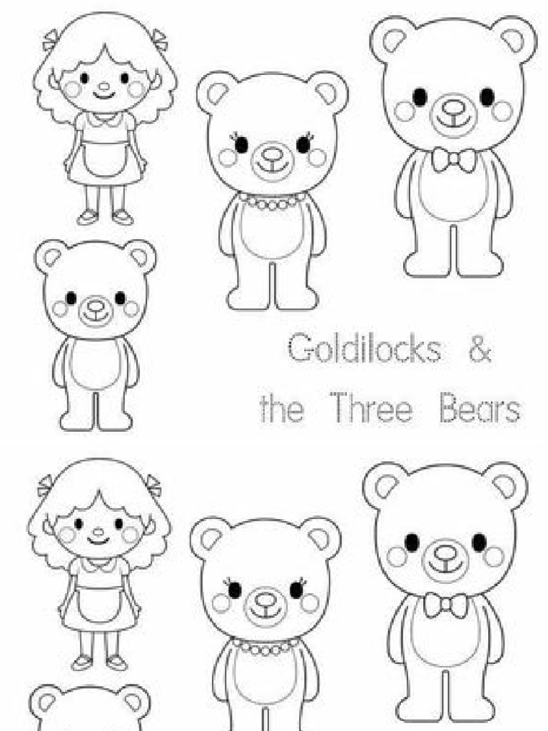 Ricitos de Oro Titeres | PDF