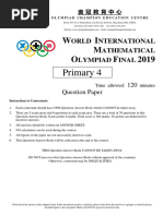 Isocsea Sample Paper Answer Key | PDF