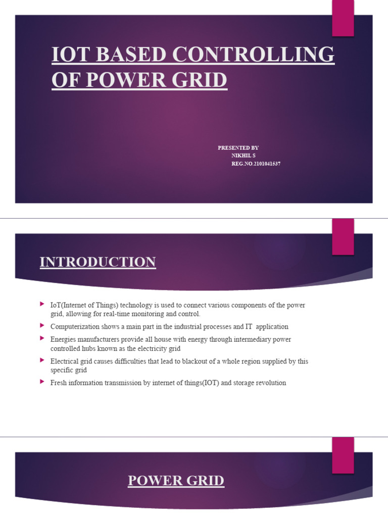 Wa0023. | PDF | Electrical Grid | Internet Of Things