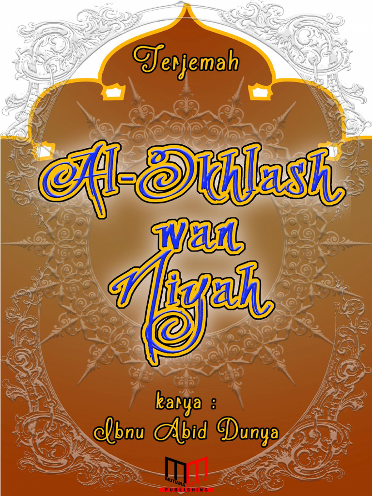 Terjemah Al Ikhlas Wan Niyah | PDF
