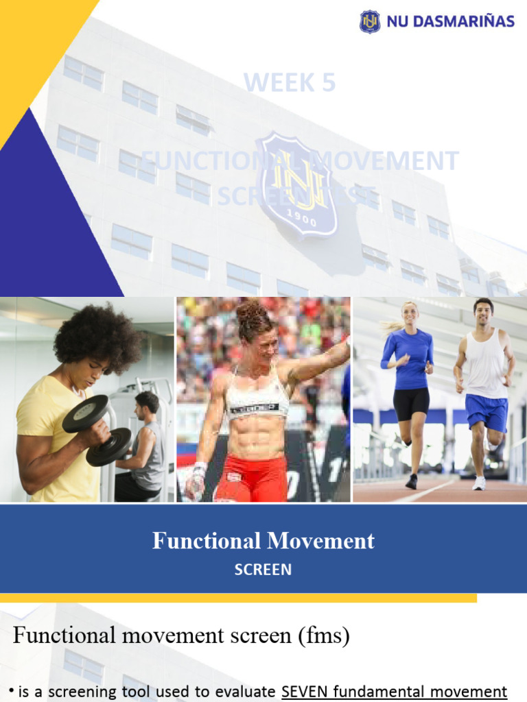 Week 5 Functional Movement Screen Test | PDF | Anatomical Terms Of ...