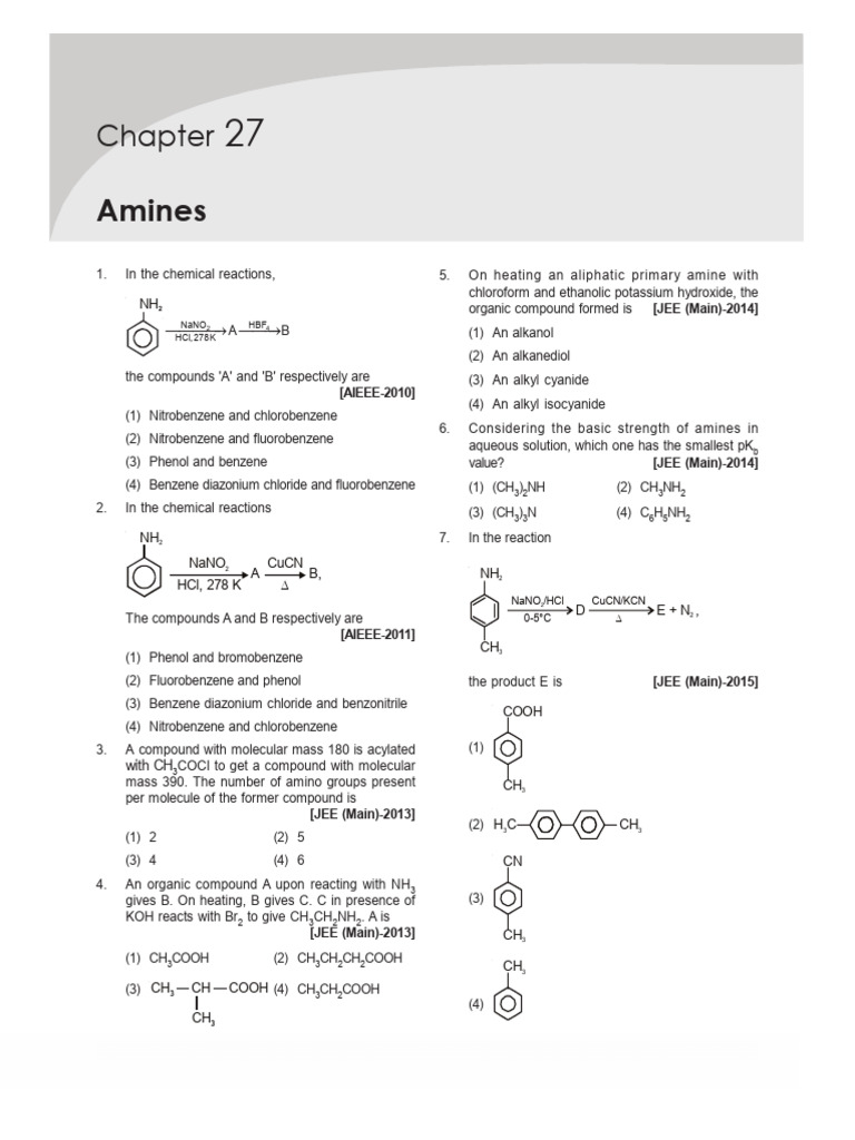 Amines | PDF