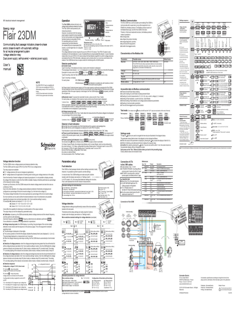 NT00328-FR-En-06 - Flair 23DM User Manual1 | PDF