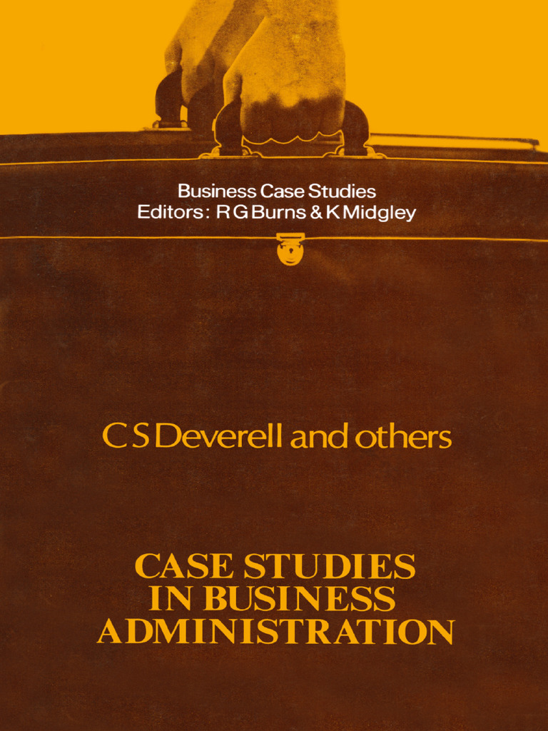 Case Studies in Business Administration | PDF | Procurement | Supervisor