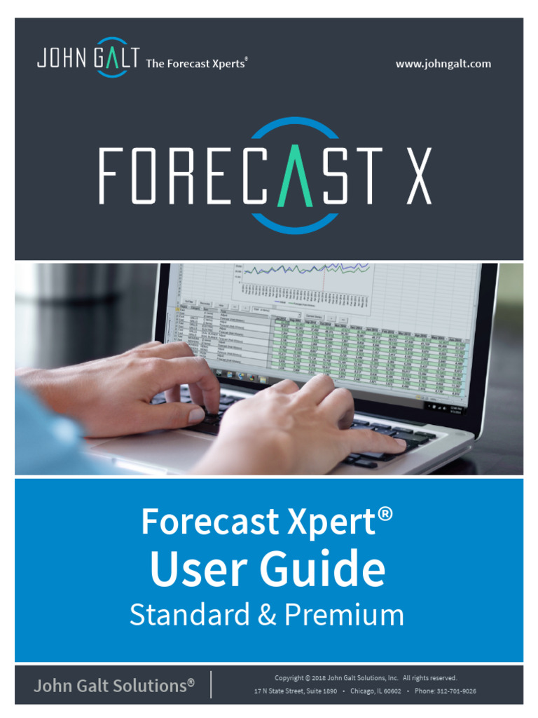 ForecastX Wizard User Guide | PDF | Microsoft Excel | Forecasting