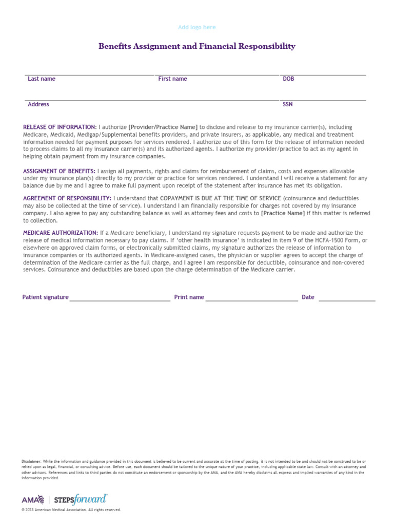 Steps Forward Benefits Assignment | PDF | Medicare (United States ...