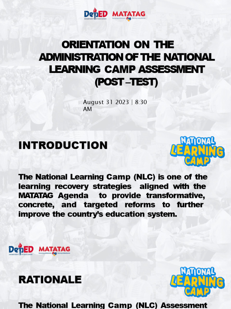 CB Assessment - National Orientation 06142023.pptx 1 2 | PDF | Laptop ...