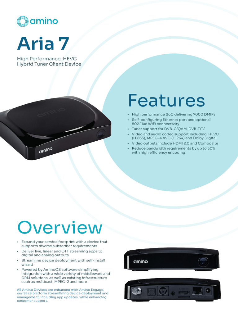 Aria 7 Datasheet. | PDF