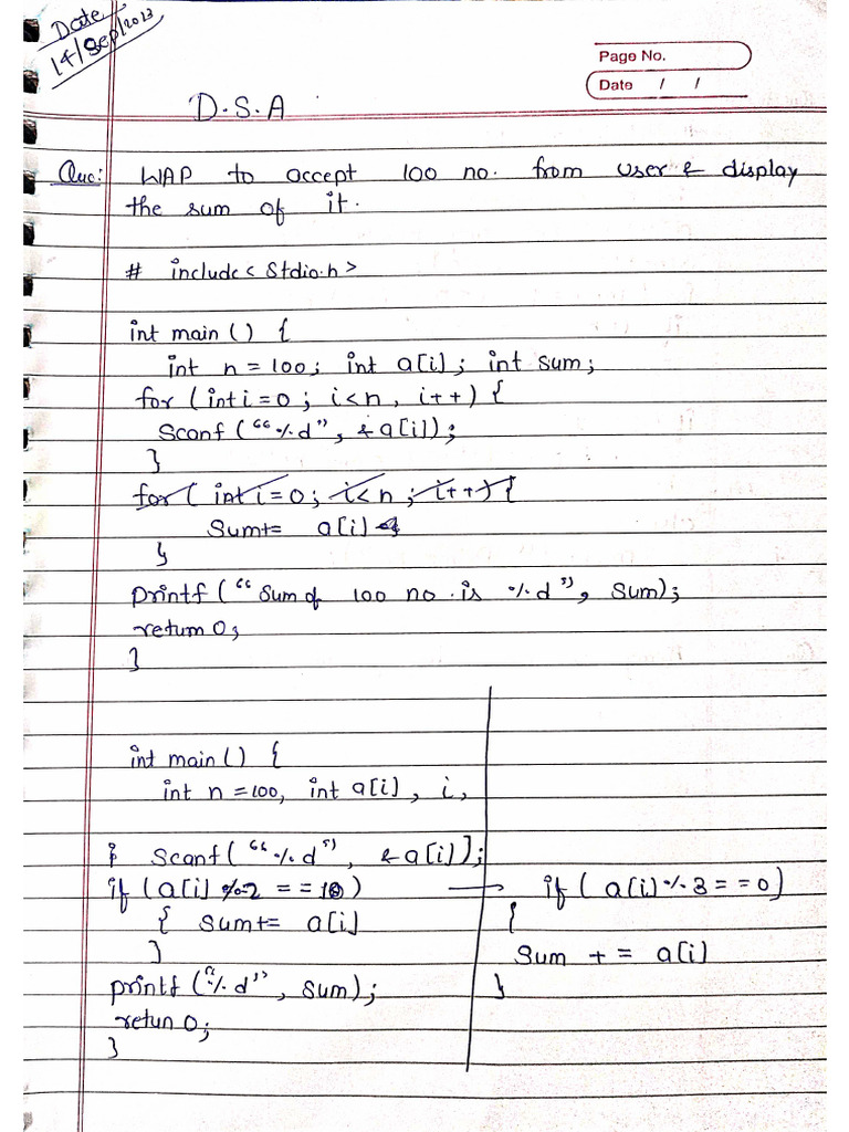 DS Notes SEC B (ECE) | PDF