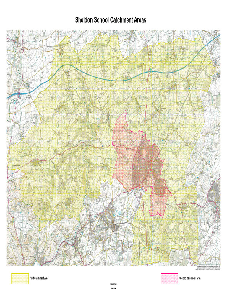 Sheldon Catchment Areas 2010 OS Map | PDF