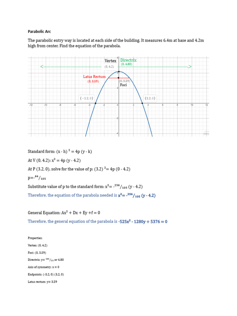 Parabolic Arc | PDF