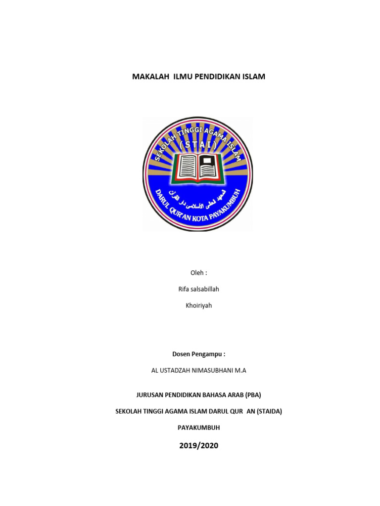 Makalah Nahwu Alamatul I'rab Marfu' | PDF | Karier & Perkembangan