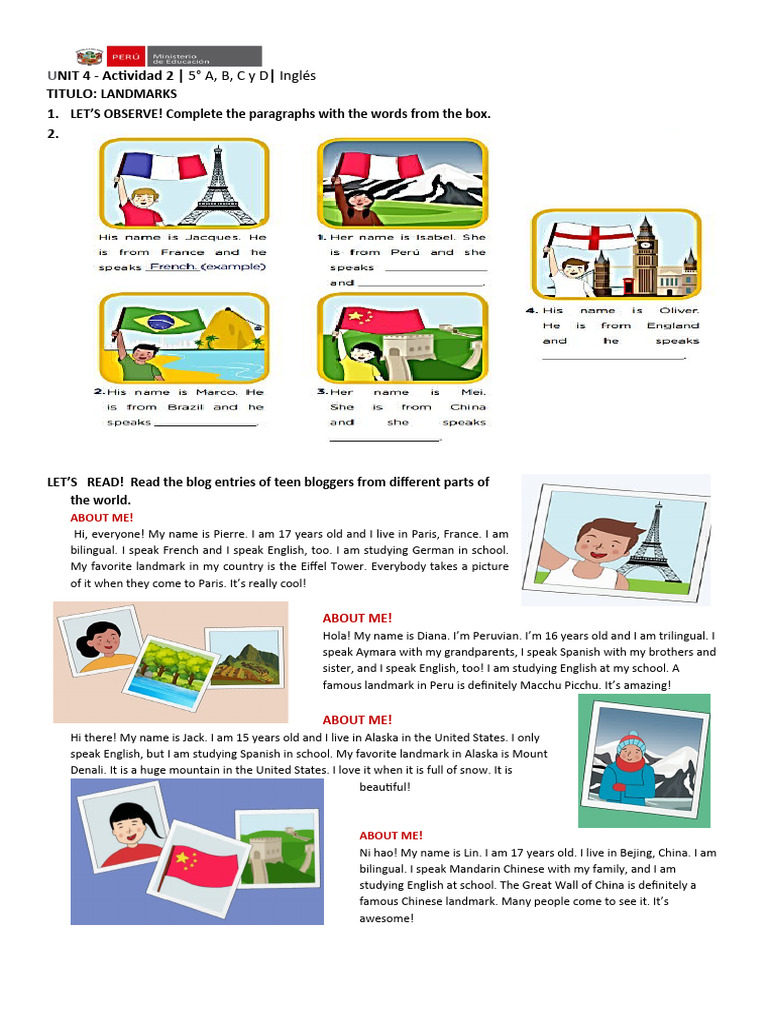 Activity 2-5to | PDF | Cultural Assimilation | Languages Of Asia