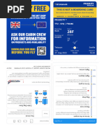 Marella Cruise Luggage Tag Instructions | PDF | Ships | Water Transport