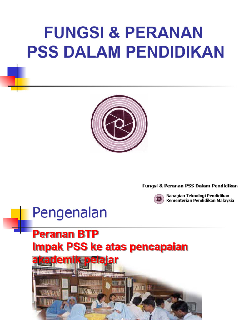 Fungsi Dan Peranan PSS | PDF