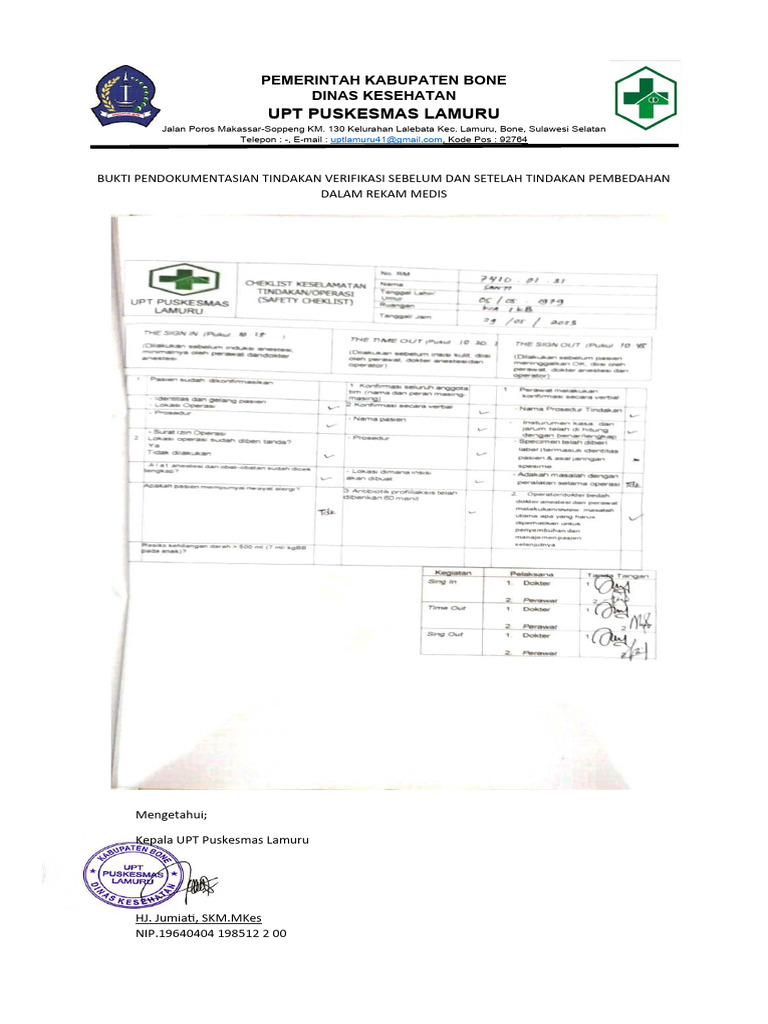 5.3.4 C Bukti Implementasi Sing In, Time Out Dan Sing Out | PDF