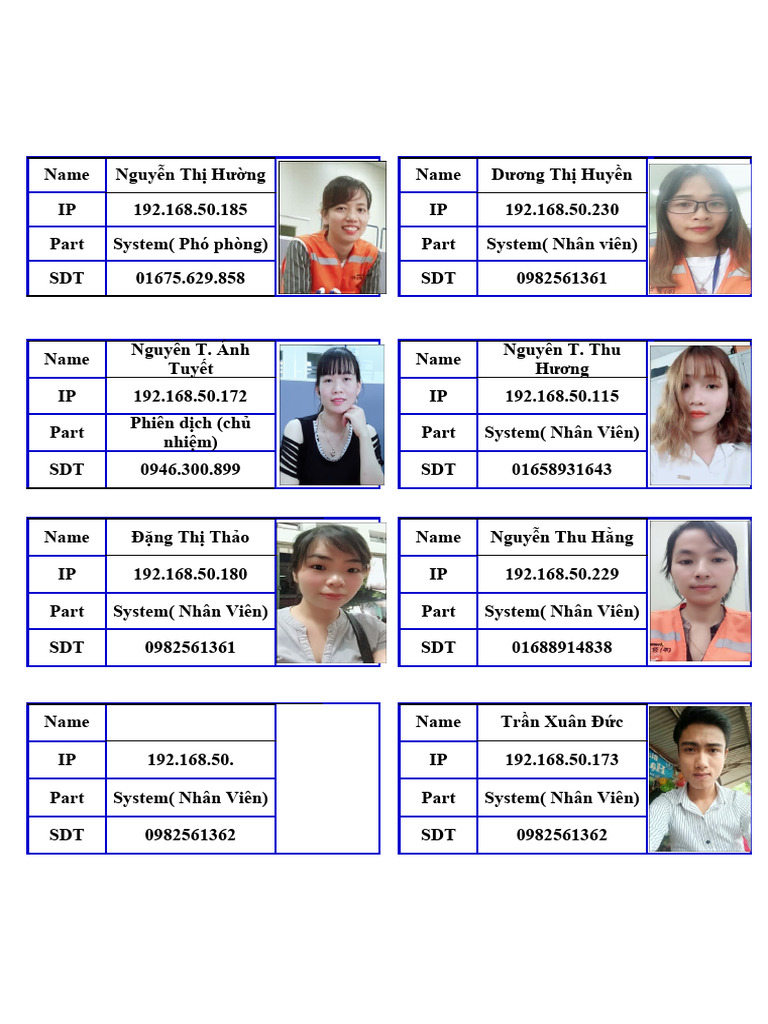 Form T NG H P Label 2 | PDF
