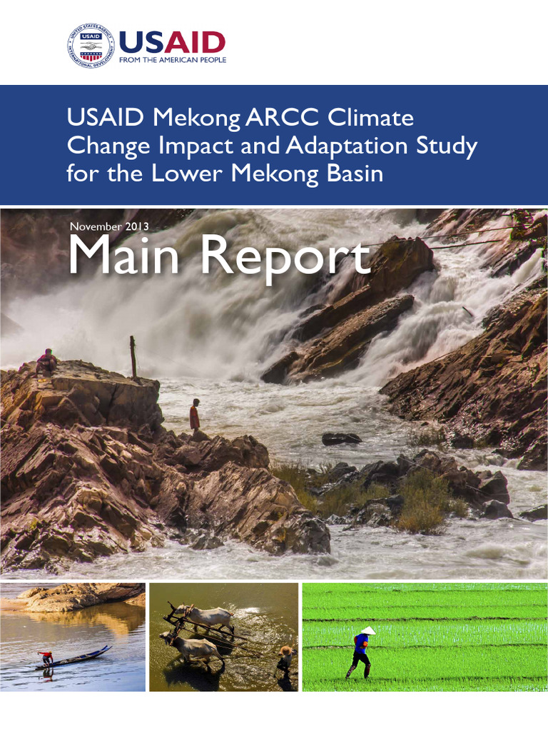 Mekong Arcc Main Report Printed - Final | PDF | Agriculture | Mekong