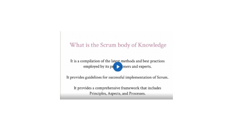 Scrum 1 | PDF