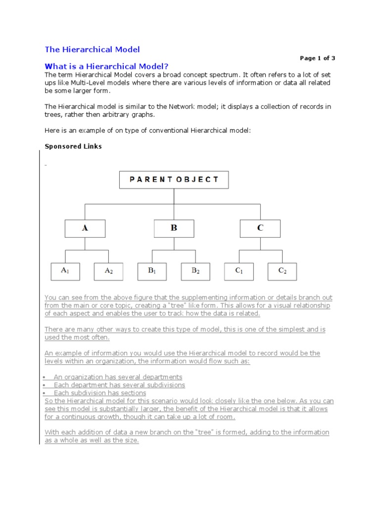 Understanding Hierarchical Models | PDF