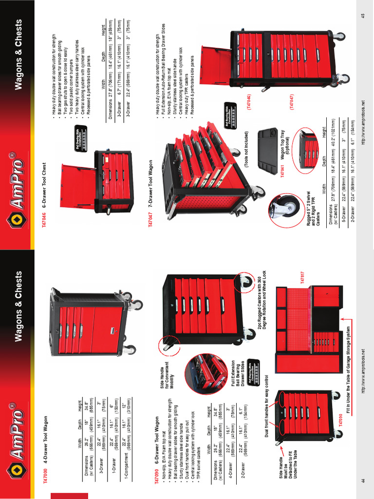 AmPro New Catalog - Empty Waongs & Chests | PDF | Vehicles | Manufactured Goods