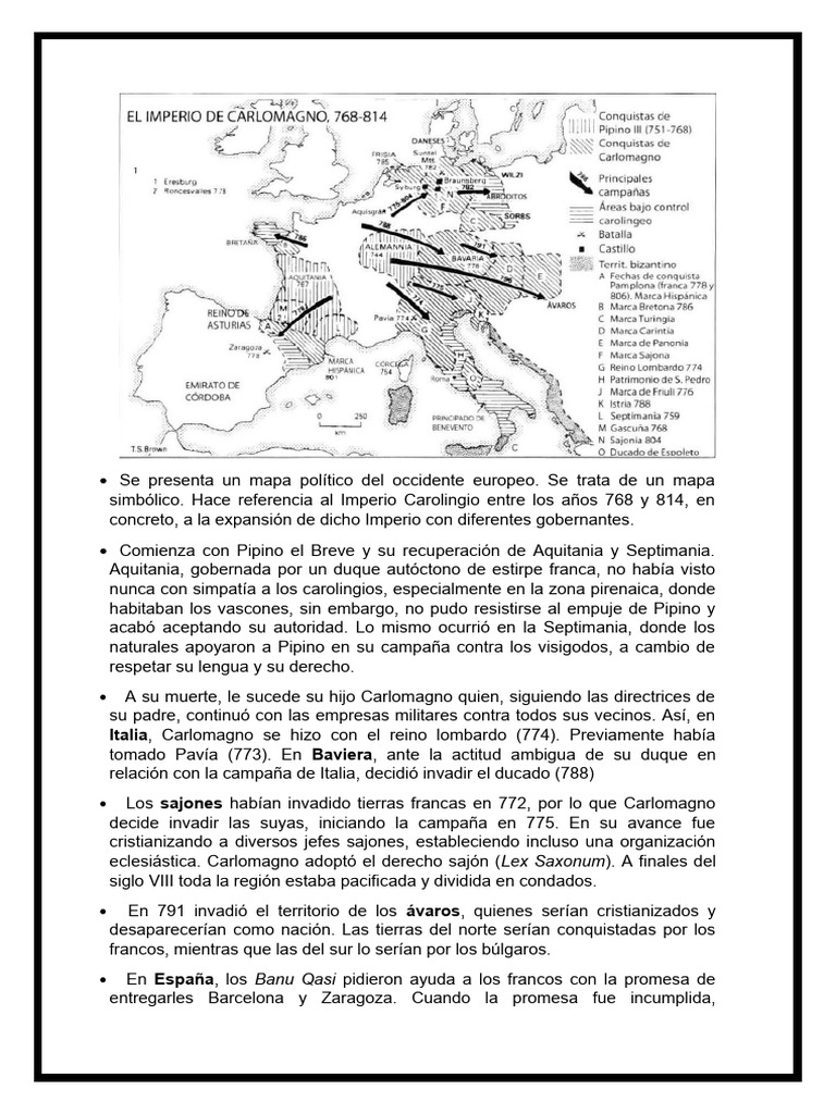 Tema 8-El Imperio de Carlomagno | PDF