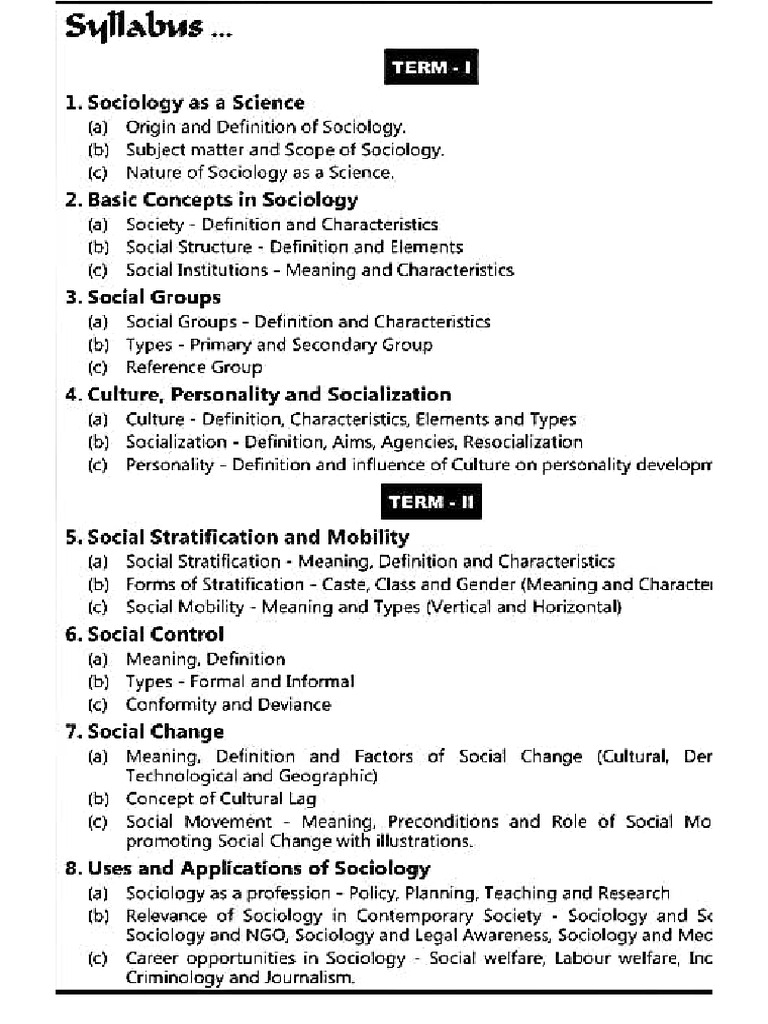 Introduction of Sociology | PDF