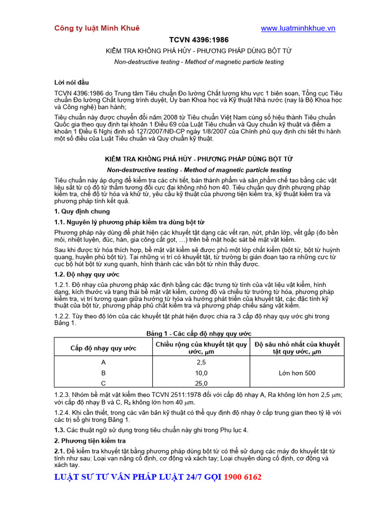 TCVN 4396 - 86 | PDF