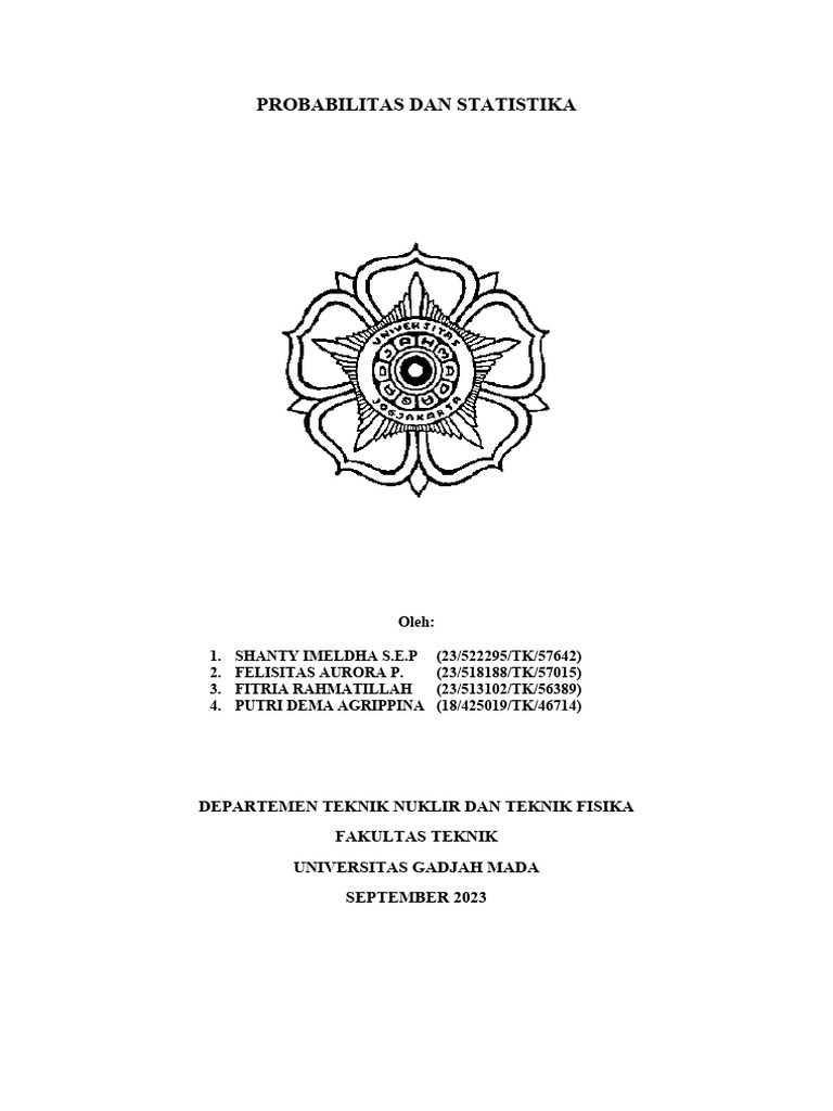 Tugas 3 Probstat Danastri Aisha Medina-Tfa-523227 | PDF | Metode ...