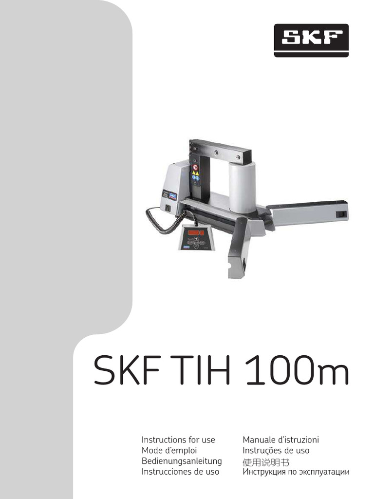 SKF Tih 100m | PDF | Inductor | Electricity