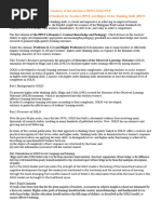 SOLO Framework | PDF | Understanding | Concept