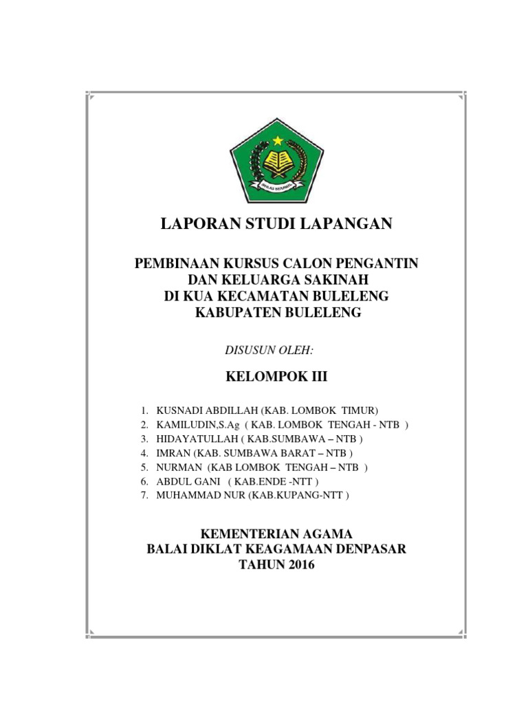 3 Lap SL KLP III Gabung | PDF