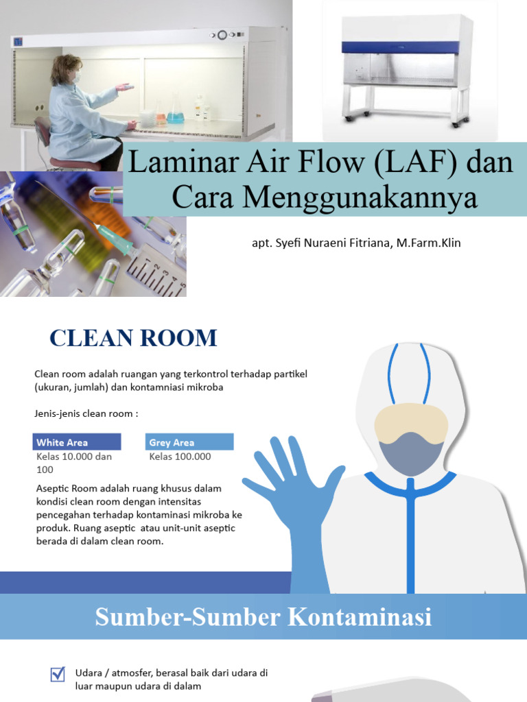 Panduan Penggunaan Laminar Air Flow | PDF
